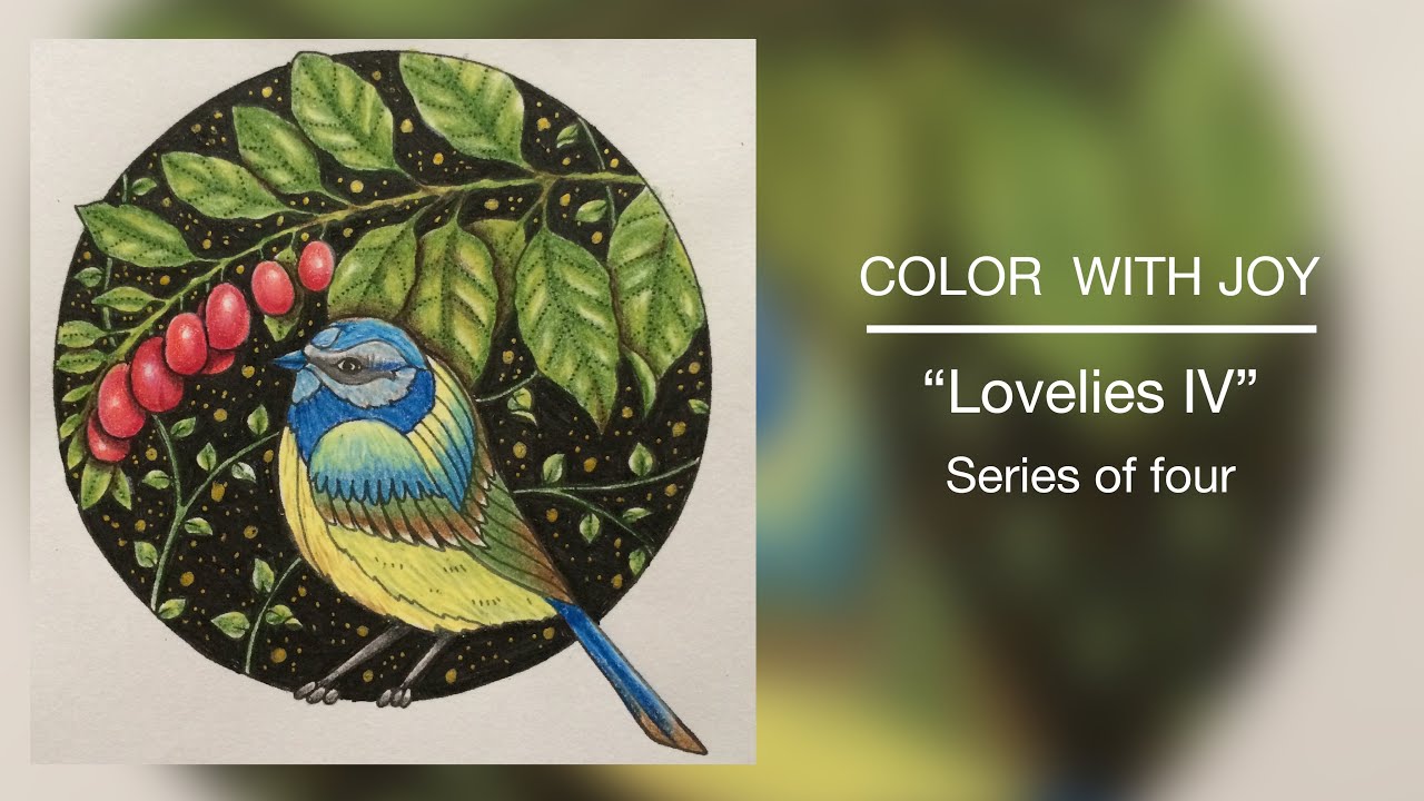 Color with Joy “Lovelies IV” - Flourish | Simple Joy - YouTube