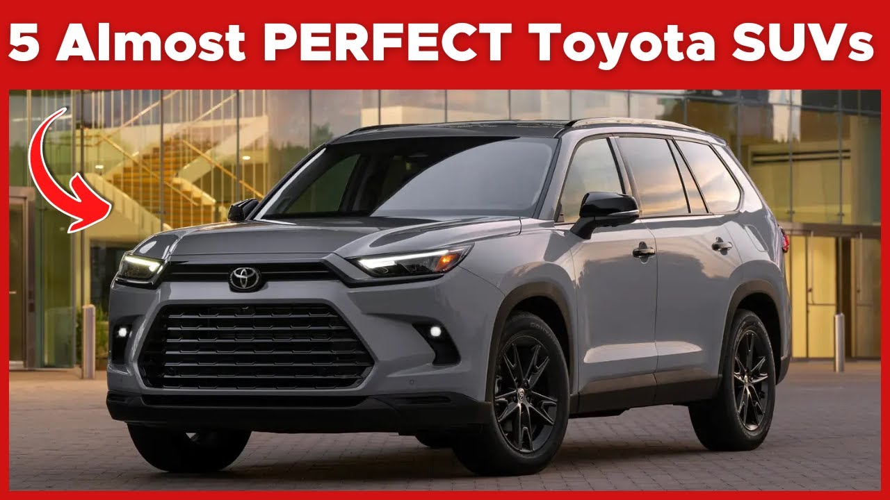Top 5 Almost PERFECT Toyota SUVs According to CONSUMER REPORTS - YouTube