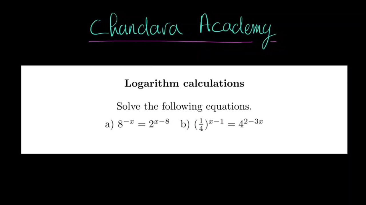 Solving Power Equations for Grade 11 Exam Part 5 - YouTube