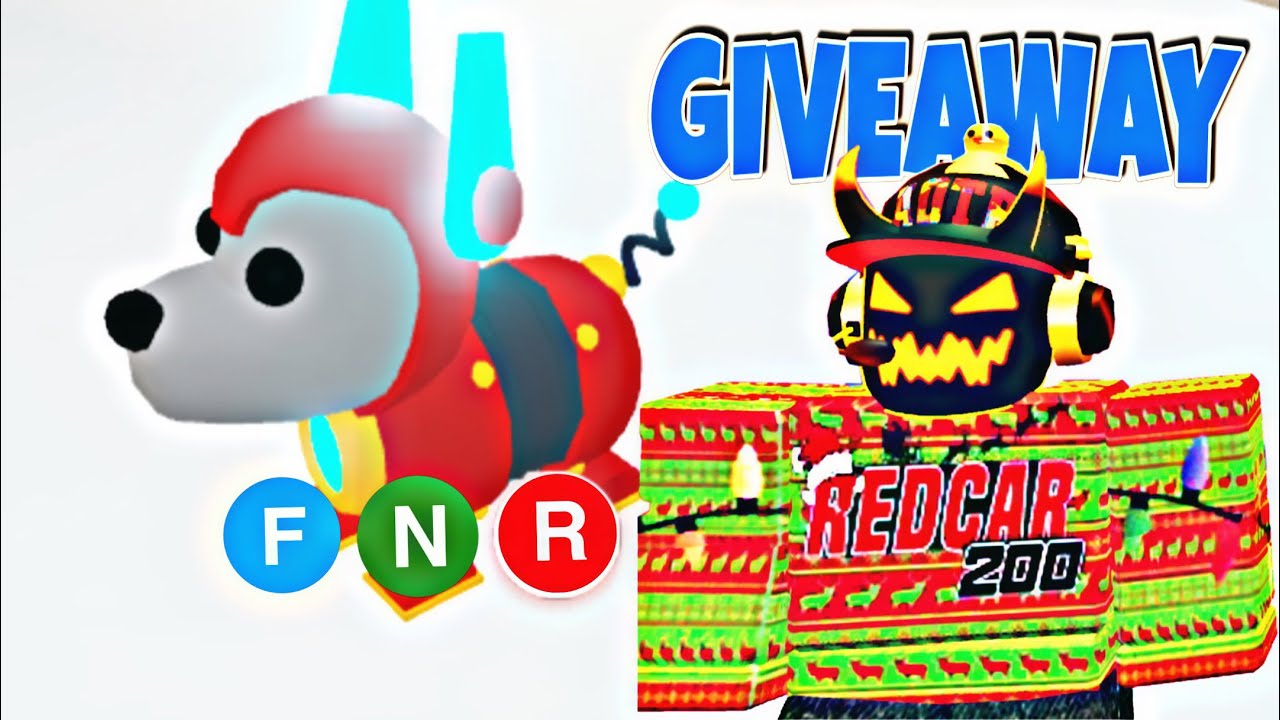 Winner of the Neon FR Robodog is ….. l Adopt me Neon Legendary Giveaway ...