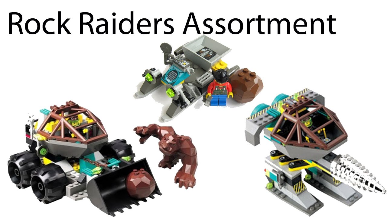 LEGO Rock Raiders Assortment - YouTube