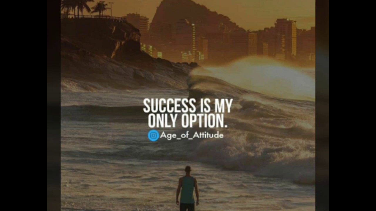 🌠Success is my only Option💫 - YouTube