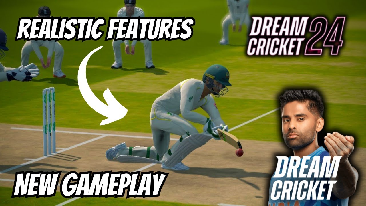Dream Cricket 24 New Realistic Upcoming Features |Cricket 24 Features ...