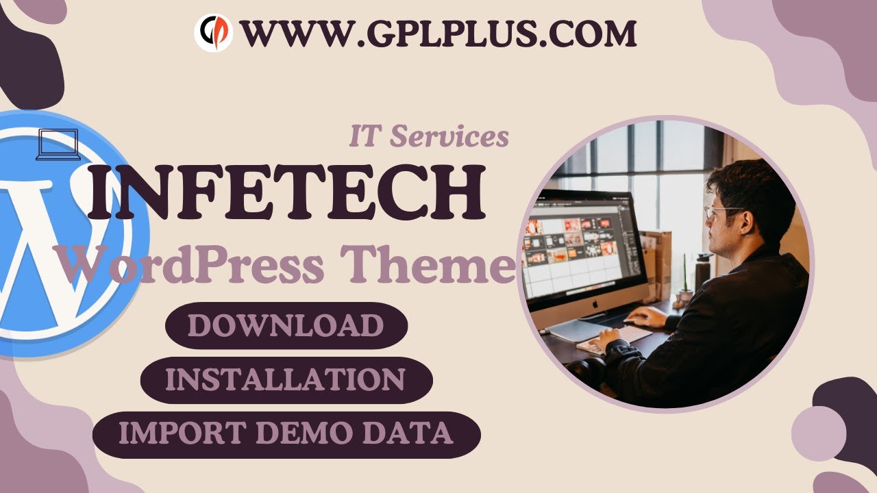 Infetech - IT Services WordPress Theme, Download, Installation & Import Demo Data - YouTube