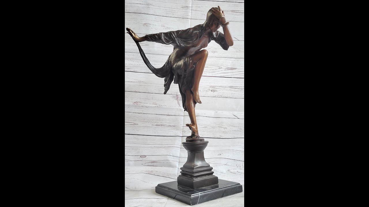 Ankara Snake Dancer Art Deco Bronze Sculpture Statue Colinet Chiparus ...