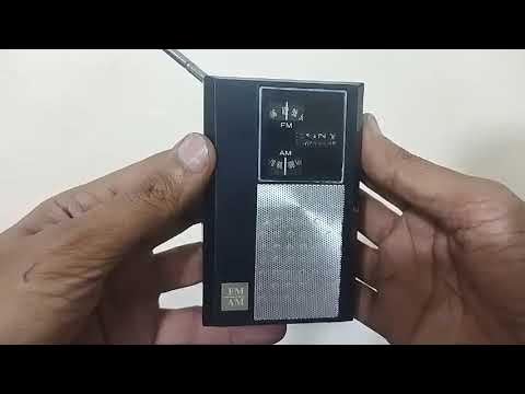 راديو سونى جيب موديل 3F-70W - Sony pocket radio model 3F-70W - YouTube