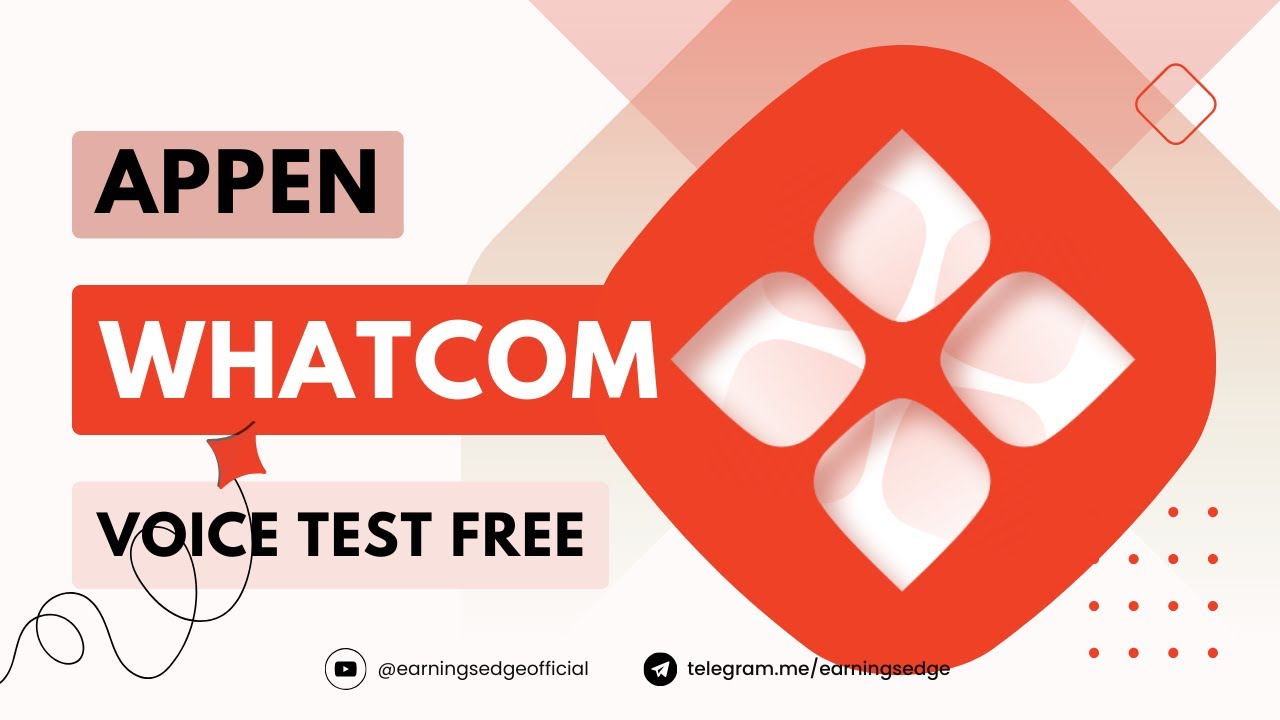 Whatcom Project | Appen Voice Test | UHRS | How to apply for Whatcom ...