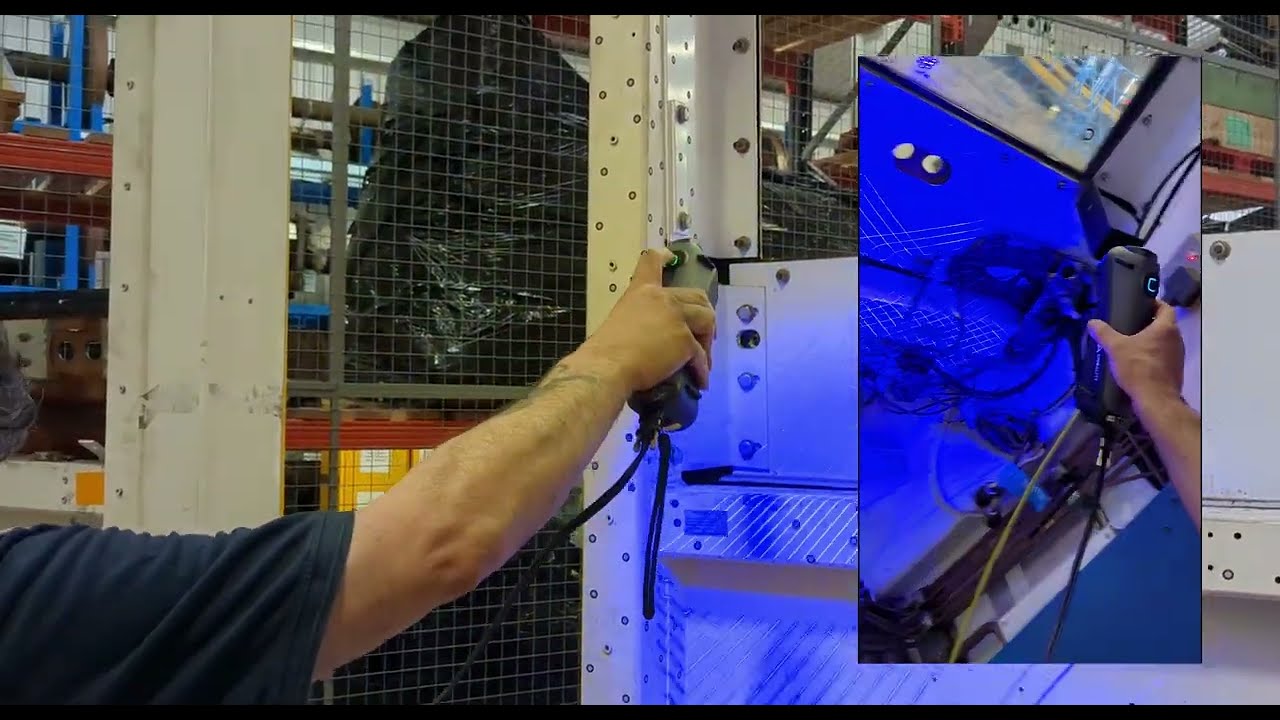 “Heavy Duty” 3D Scanning - Train Cabin frame | Creality Sermoon S1 ...