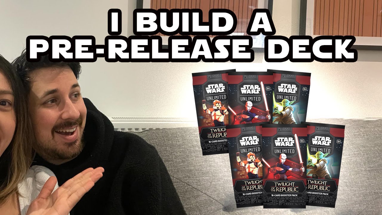 I open 6 SET 3 boosters and build a deck with it (pre release guide ...