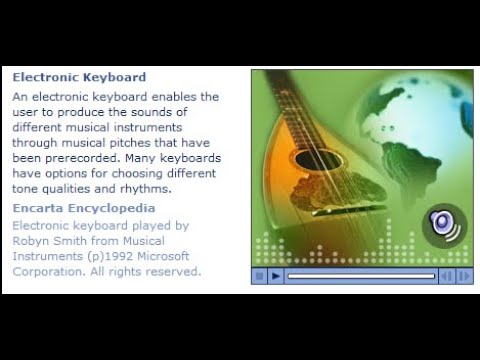 Electronic Keyboard - YouTube