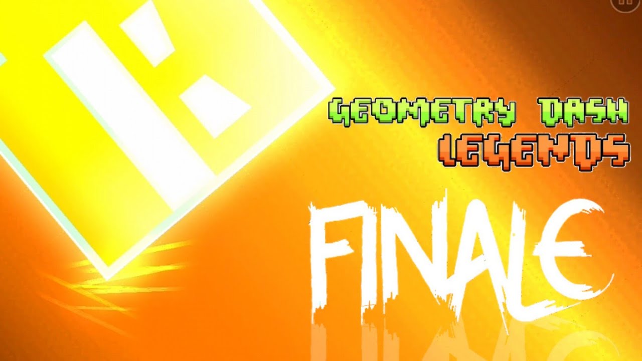 GD Legends Finale by OmegaFalcon | 100% | fire & ice | geometry dash ...