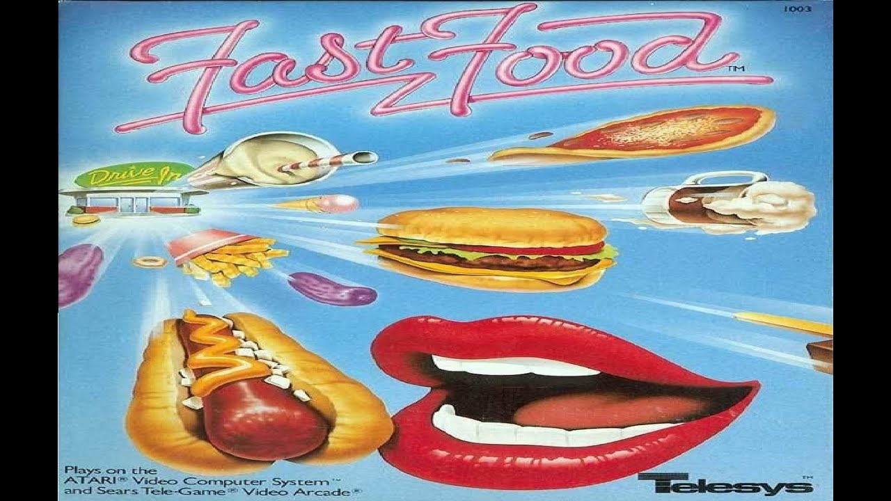 FAST FOOD - Atari 2600 - YouTube