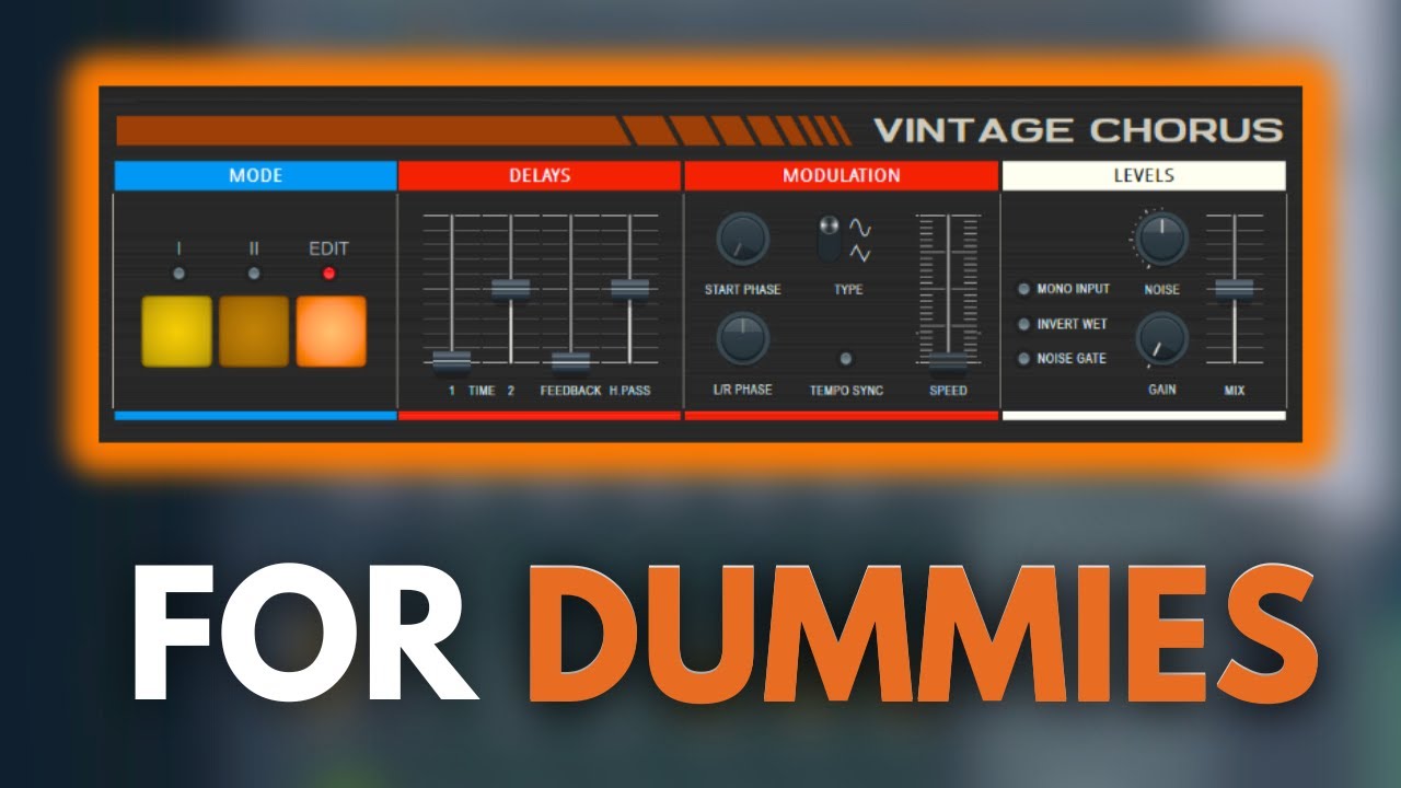 How to use Vintage Chorus for DUMMIES | FL Studio 24 | 2025 - YouTube