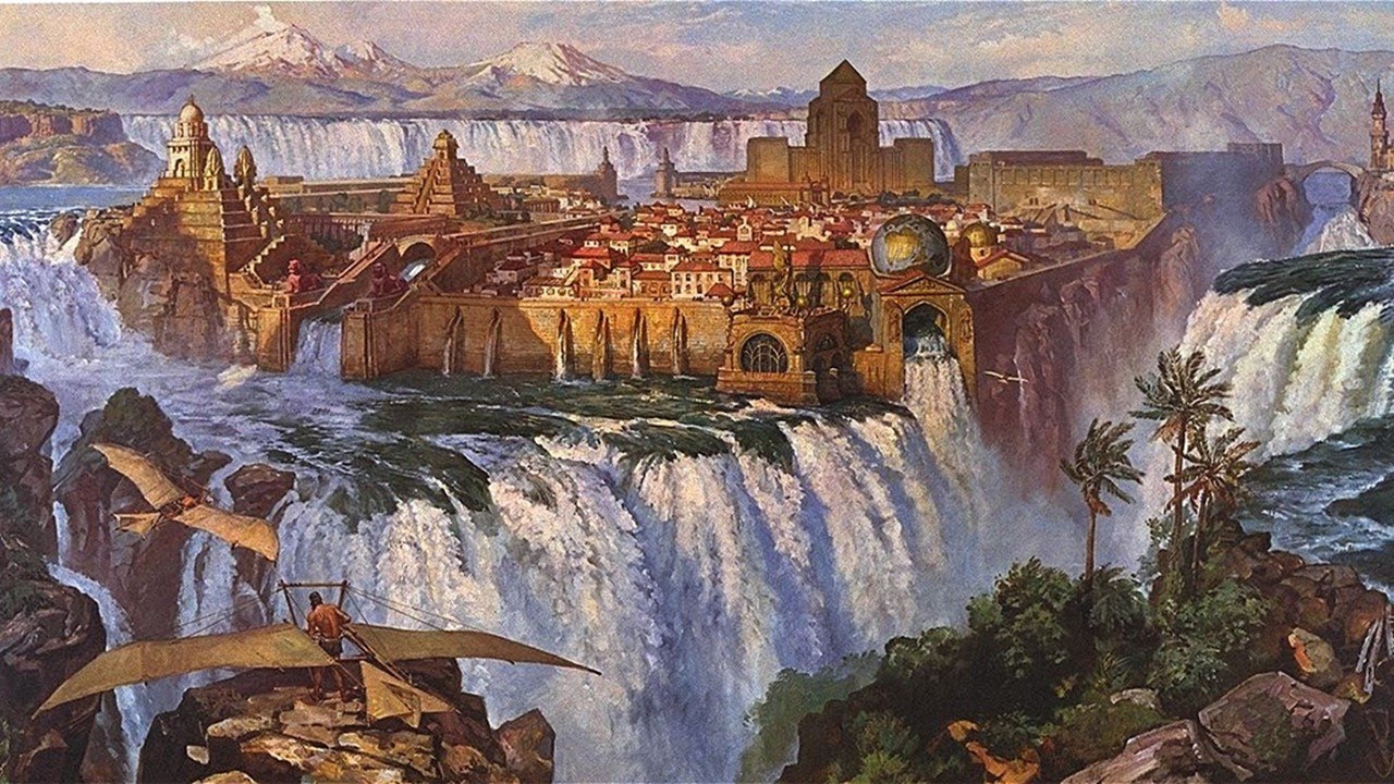 Dinotopia a Land Apart from Time - Part 4 - Waterfall City - YouTube