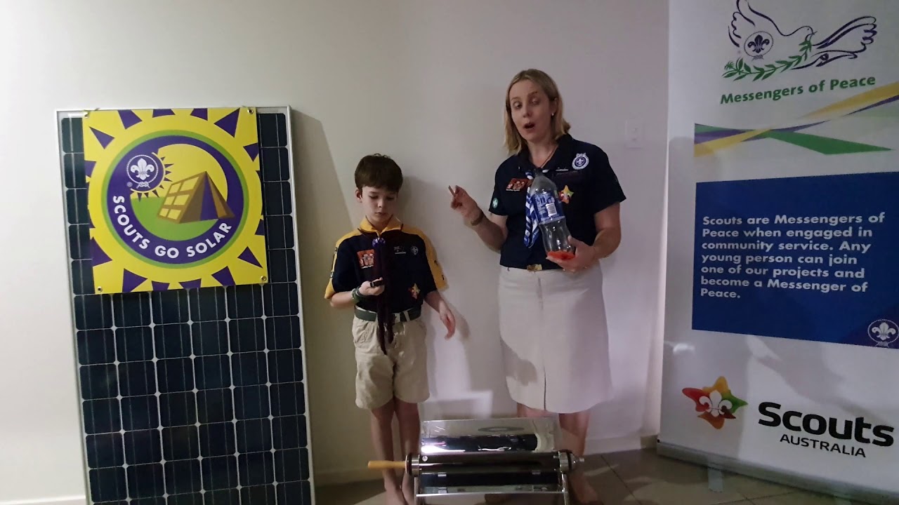 Scouting at Home - Scouts Go Solar - YouTube