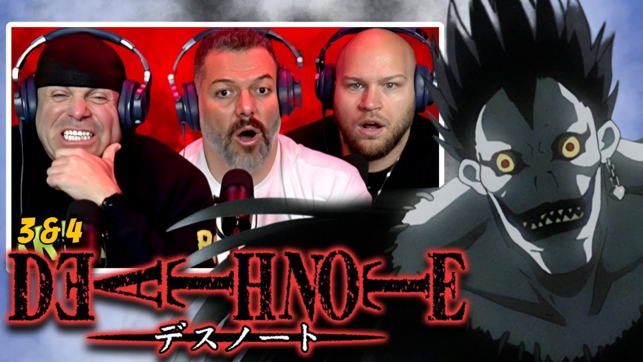 Death Note season 1 episode 1x3 & 1x4 (DUB) - YouTube