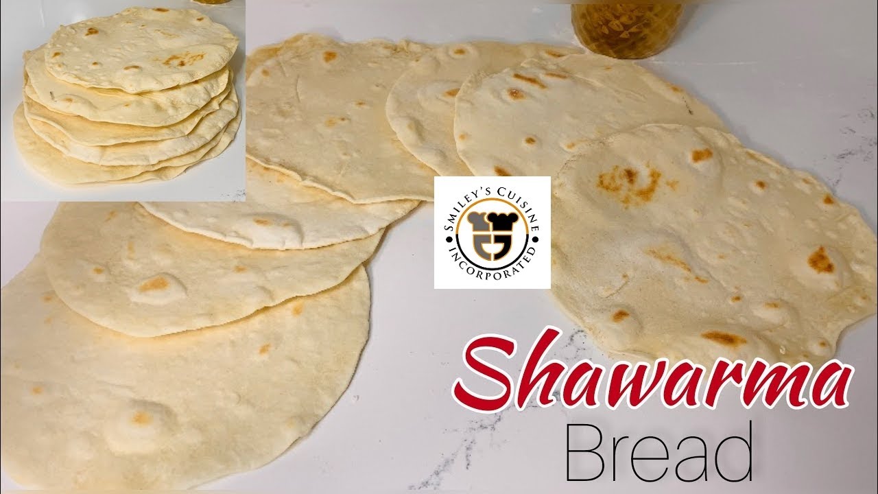 How To Make Shawarma Bread | Pita Bread | Shawarma Wrap | Easy and Soft ...