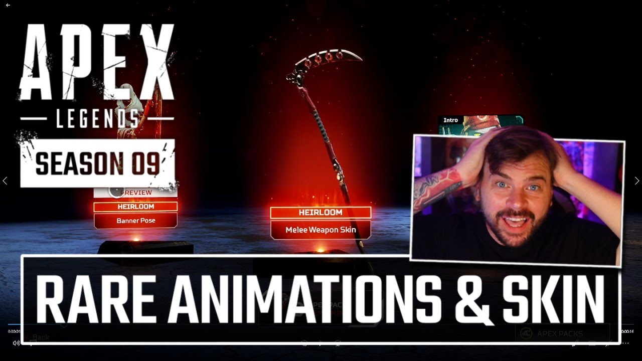 Revenant Heirloom Rare Animations + Event Skins Apex Legends - YouTube