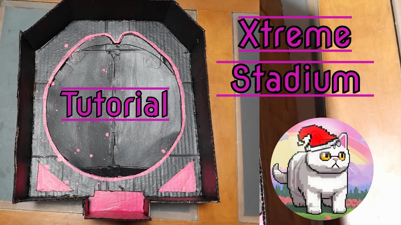 Tutorial Xtreme Stadium casero Beyblade x/Monty Craft 🎄 - YouTube
