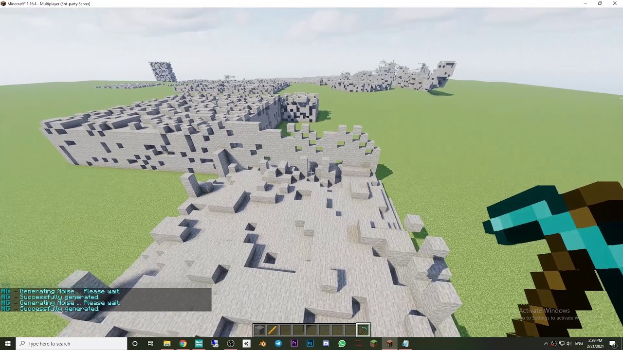 Noise Generator - Minecraft Terraforming Plugin - YouTube