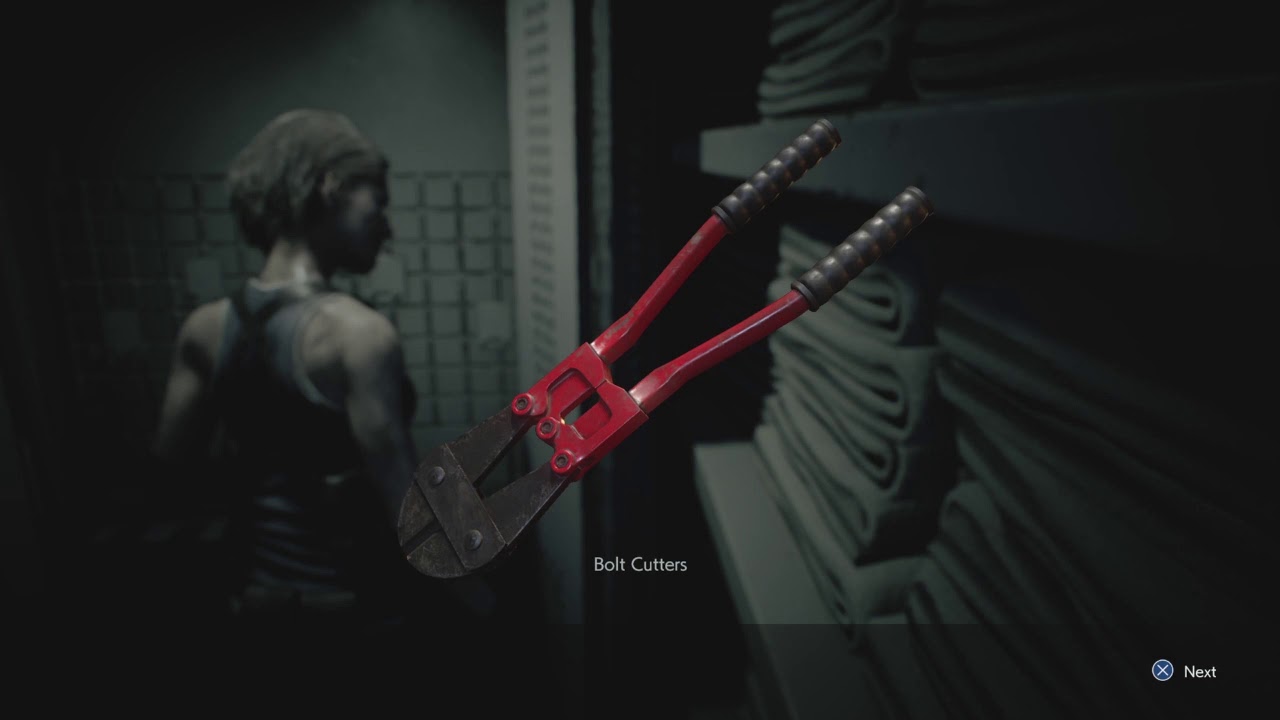 Resident Evil 3 Remake - Bolt Cutters Item Location - YouTube