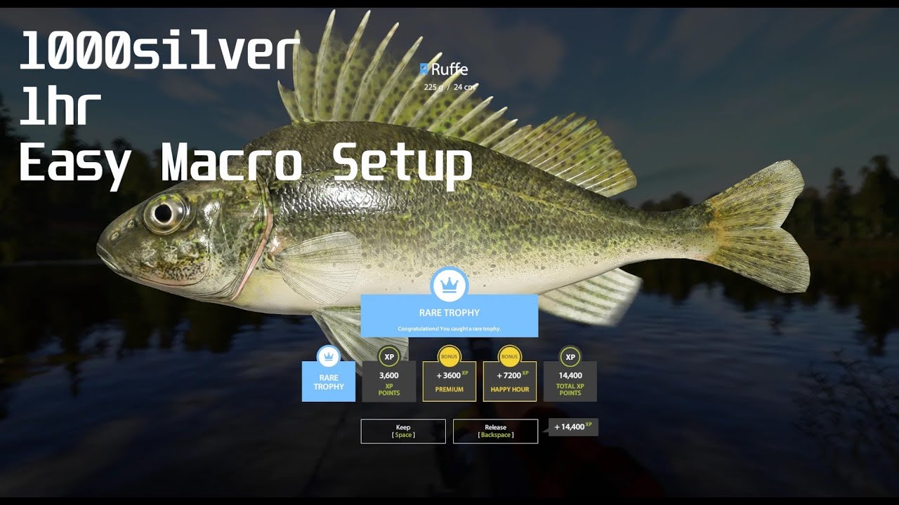 Russian Fishing 4 Fast Silver Making Leveling Macro Cheat [UPDATE ...