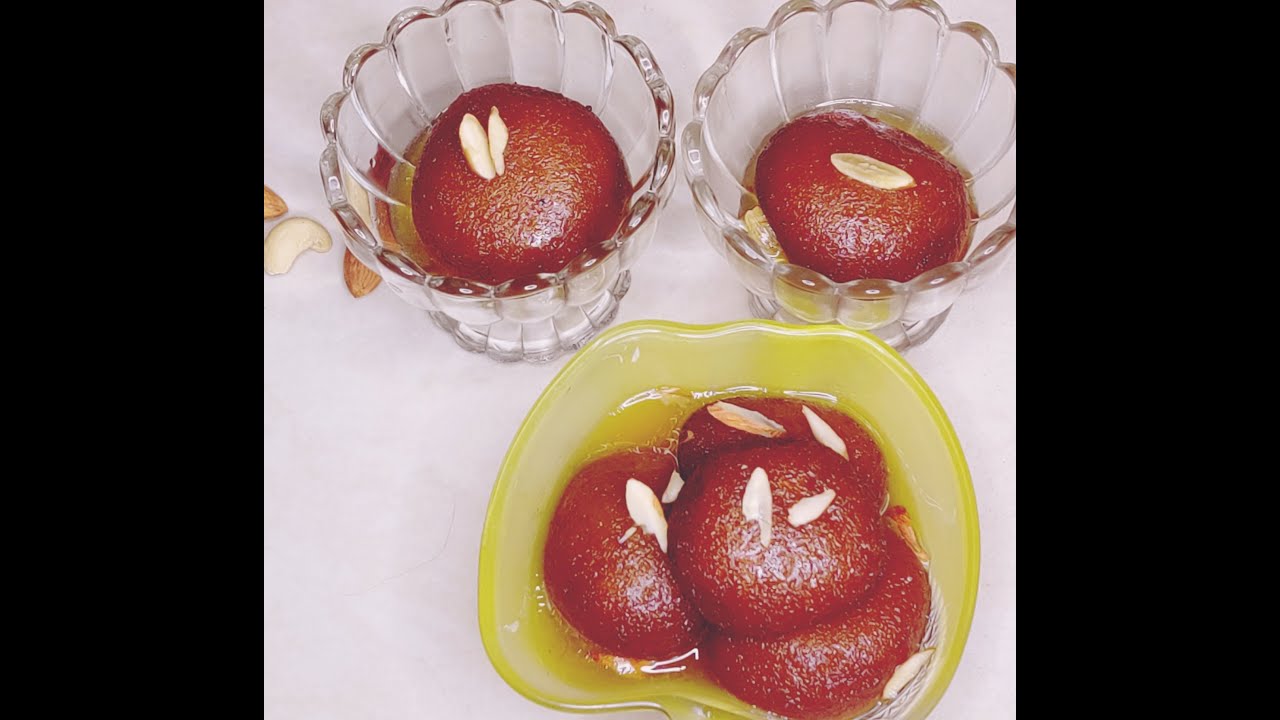 Gulab Jamun। গোলাপ জাম রেসিপি। How to make Gulab Jam easily। Dessert ...