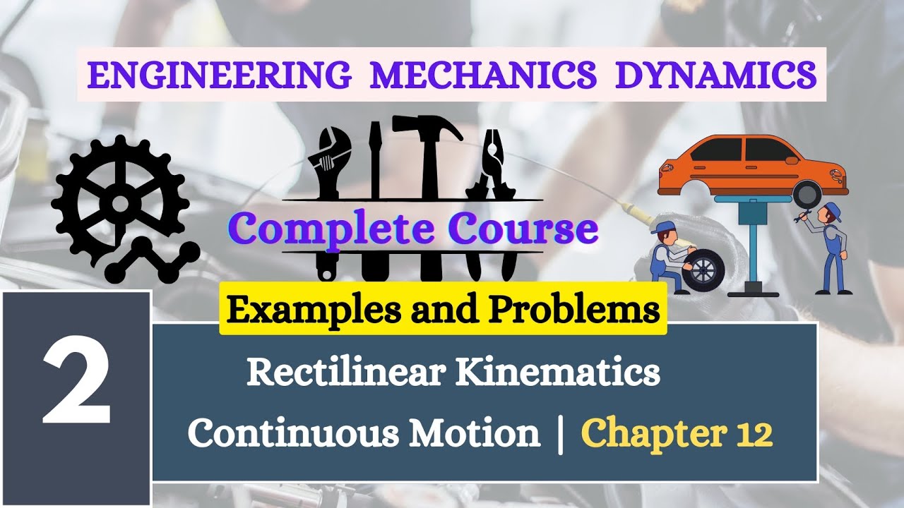 Examples and Problems | Rectilinear Kinematics Continuous Motion ...