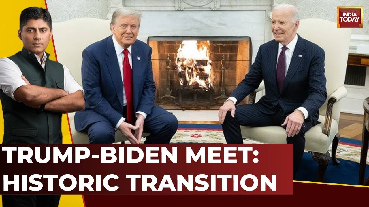 India First With Gaurav Sawant: Trump-Biden Transition Meeting ...