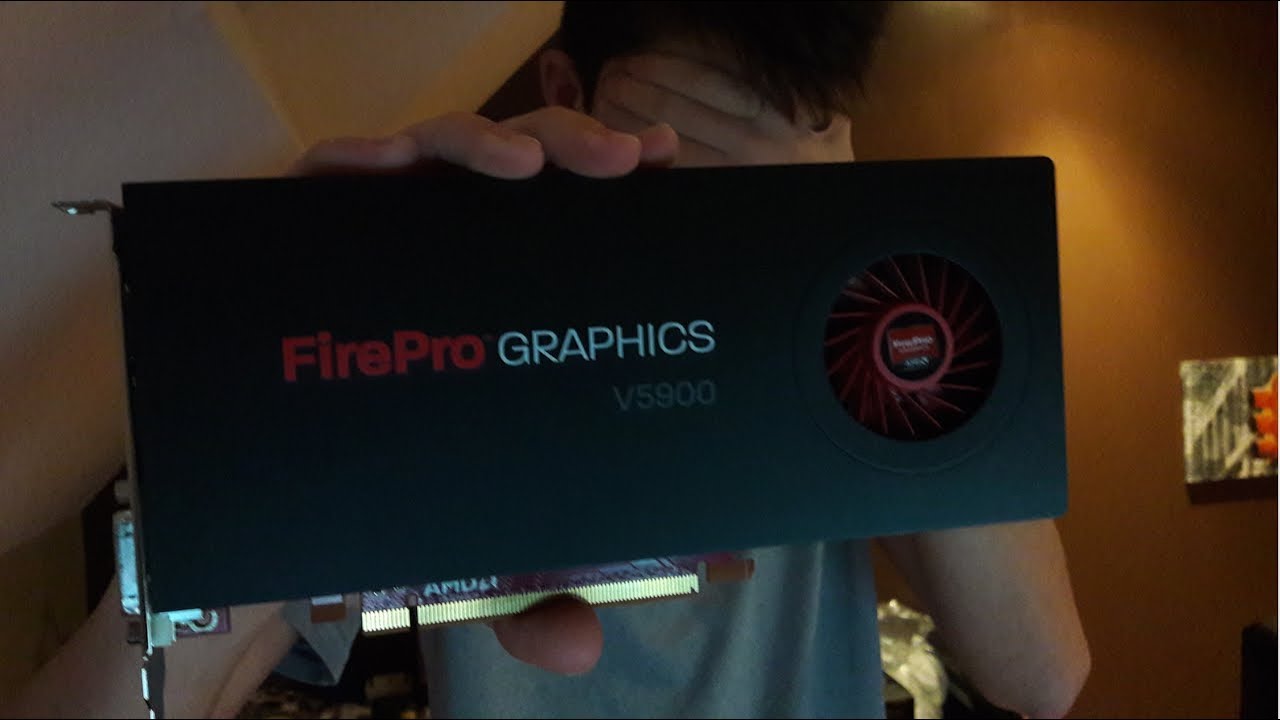 AMD FIREPRO V5900 EN 2019 - YouTube