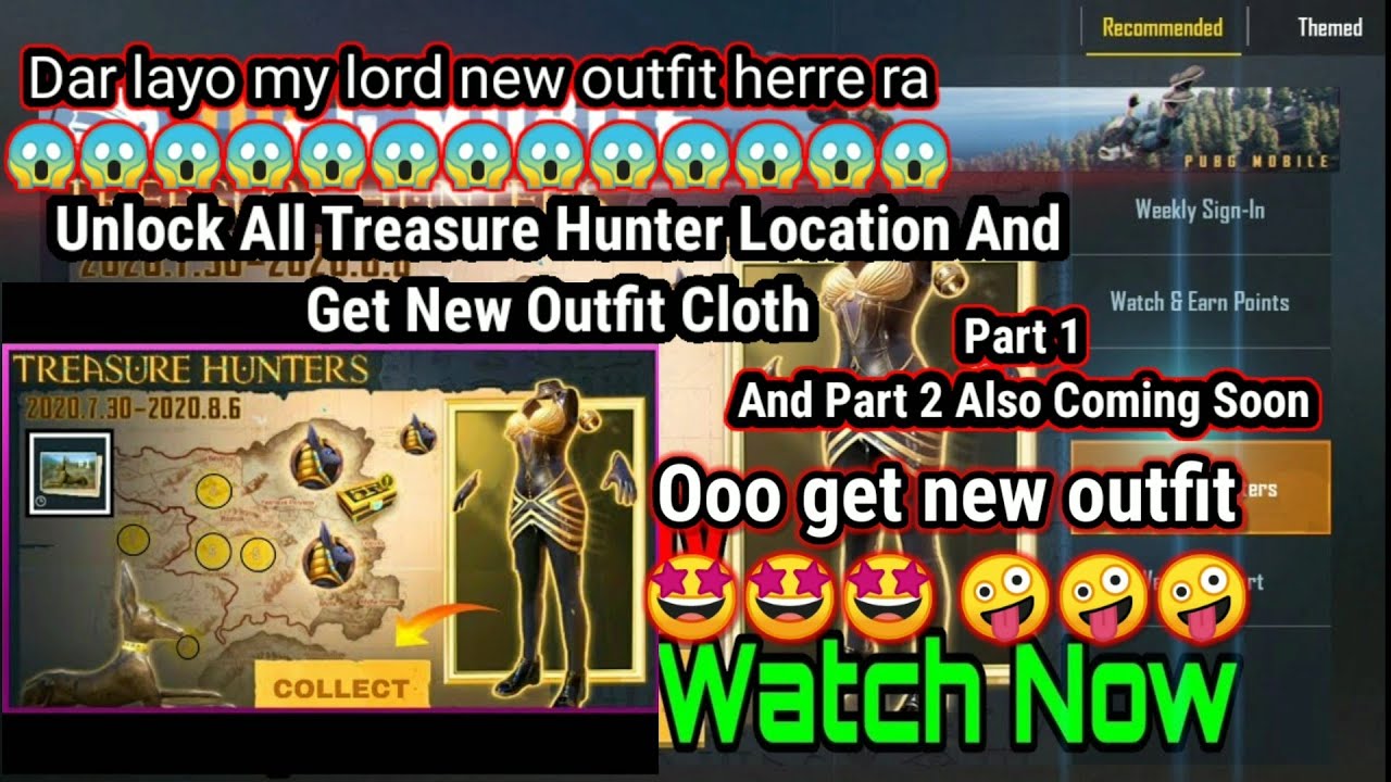 New Treasure Hunter event 6 Treasure hunter location n collect new ...