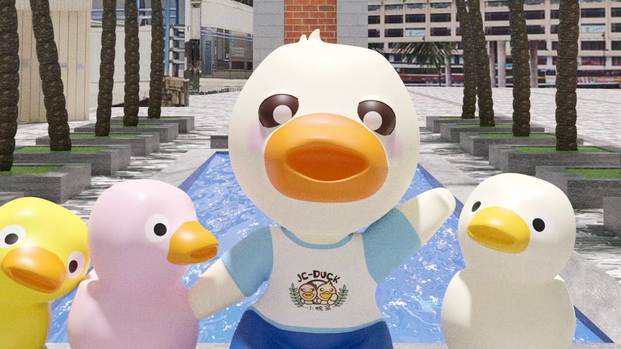 302CDE - JC Duck Story - Meet Duckling for First Time - YouTube