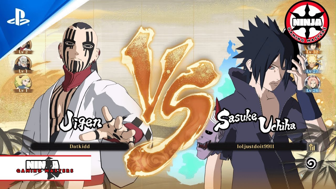 Jigen Vs Sasuke Uchiha | Naruto X Boruto Ultimate Ninja Storm ...