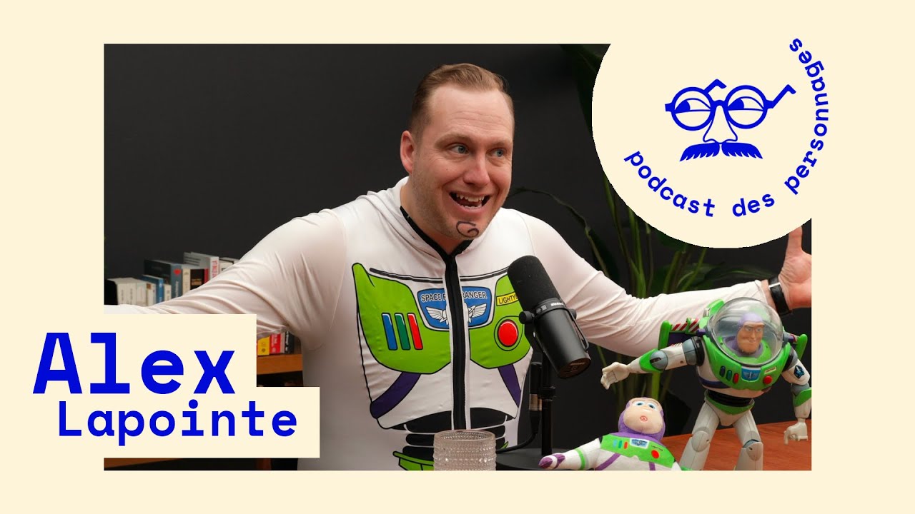 Le podcast des personnages #116 - Steve Leclair (Alex Lapointe) - YouTube