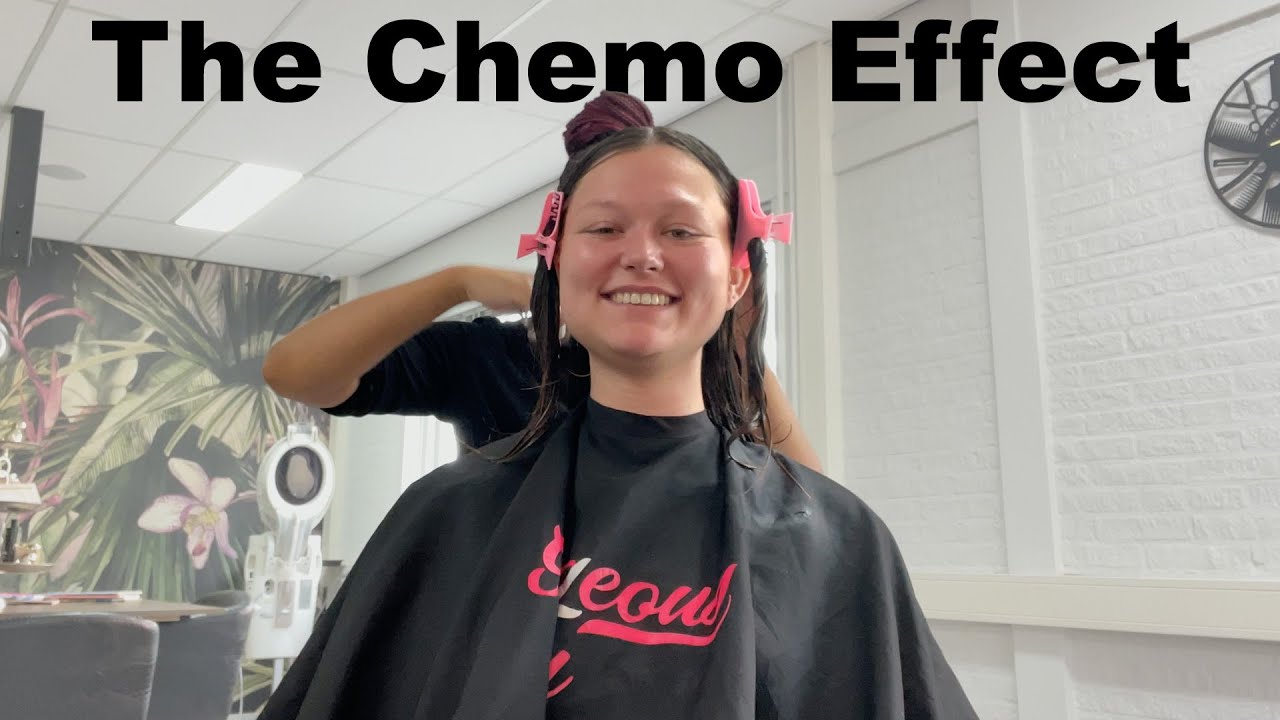 Getting My First Haircut After Chemo - YouTube