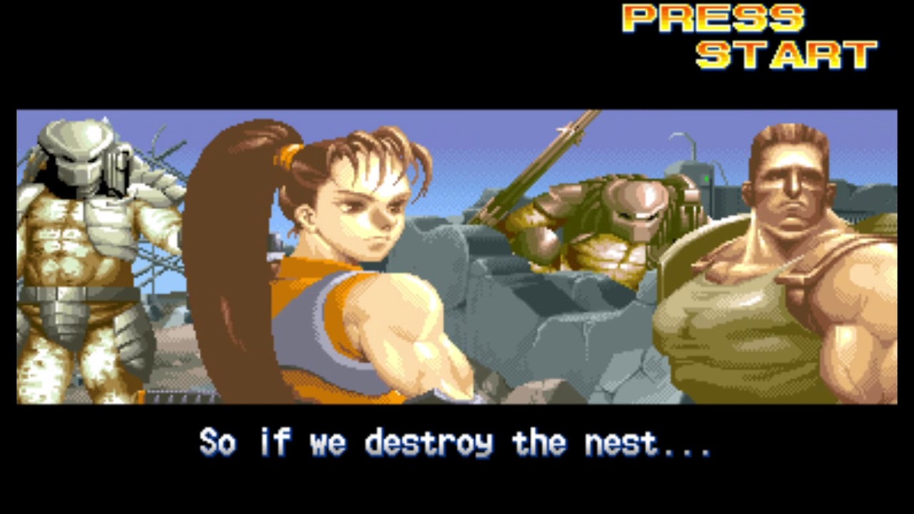 Alien vs. Predator Capcom (Arcade) - YouTube