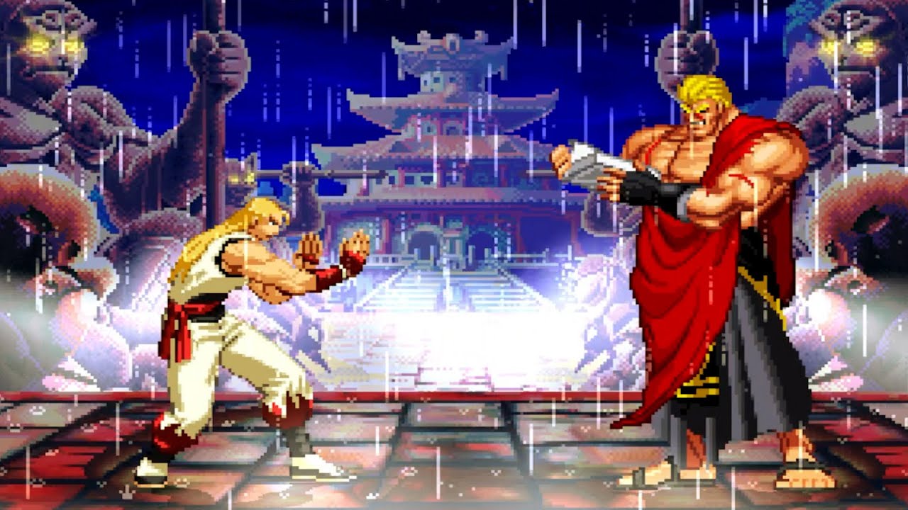 Andy Bogard vs Zeus | The Silent Flame of Shiranui Against the Thunder ...