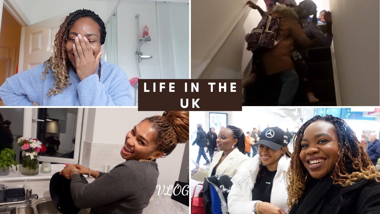 LIFE IN THE UK VLOG 31| MY BROTHER'S FAMILY IS HERE | SURPRISING MY ...