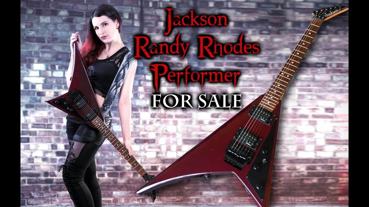 Jackson Randy Rhodes Performer for Sale - YouTube