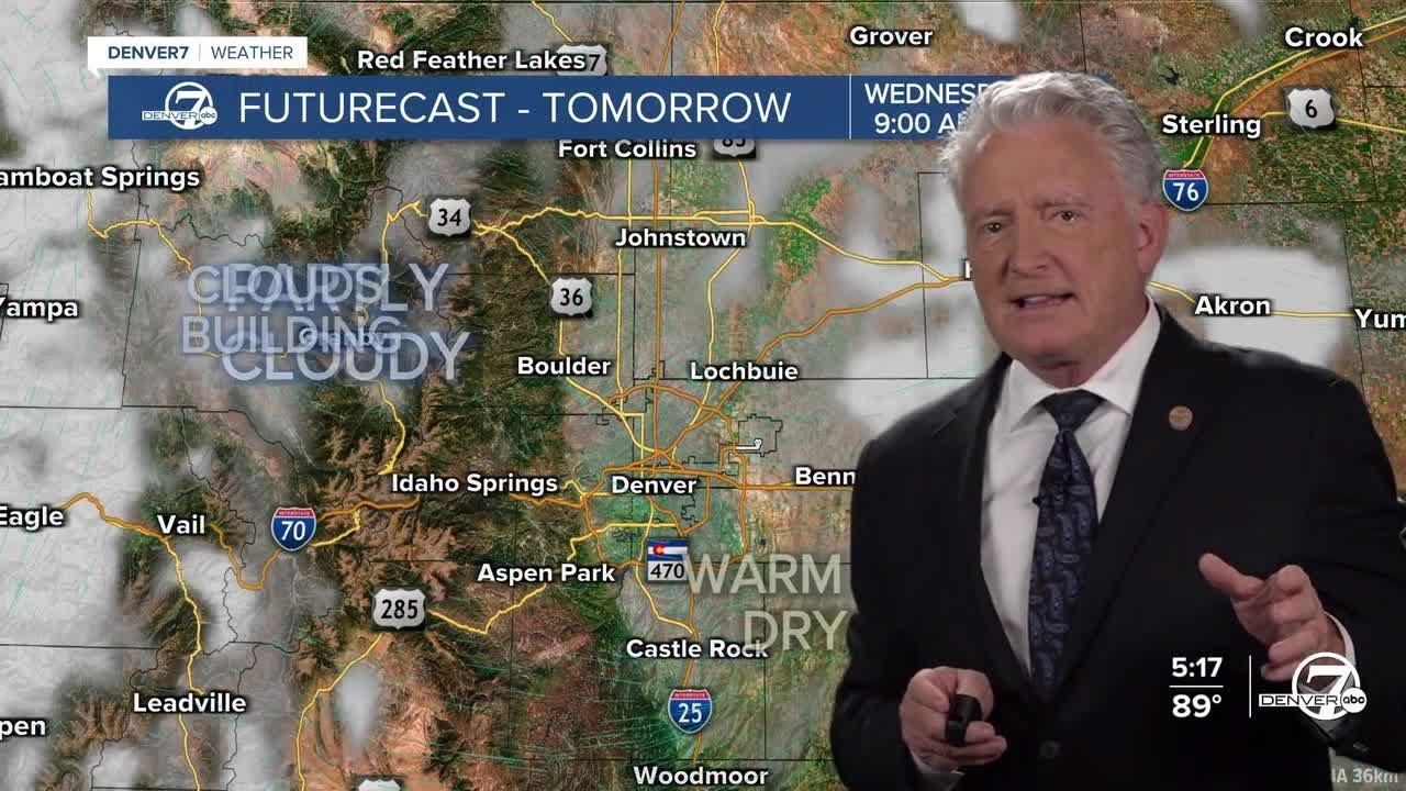 Fall-like weather, cooler temps in Denver's forecast - YouTube