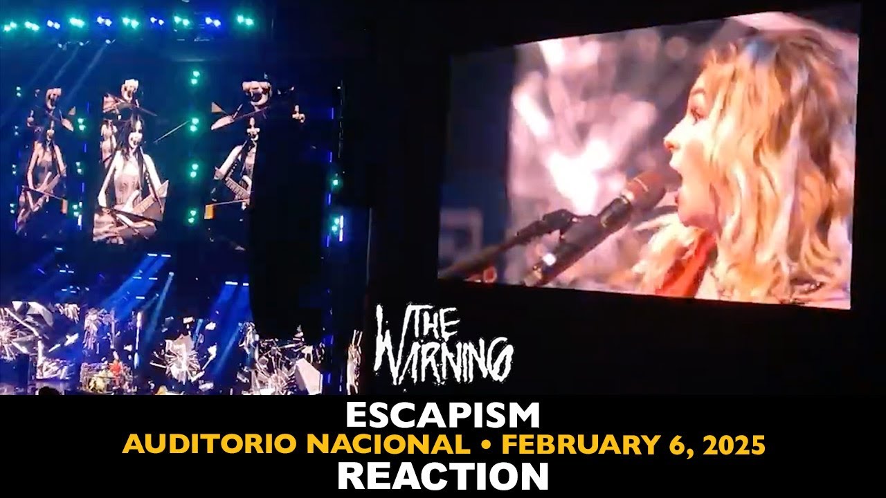 Musicians REACT to The Warning: Escapism (Auditorio National Feb 6 2025 ...