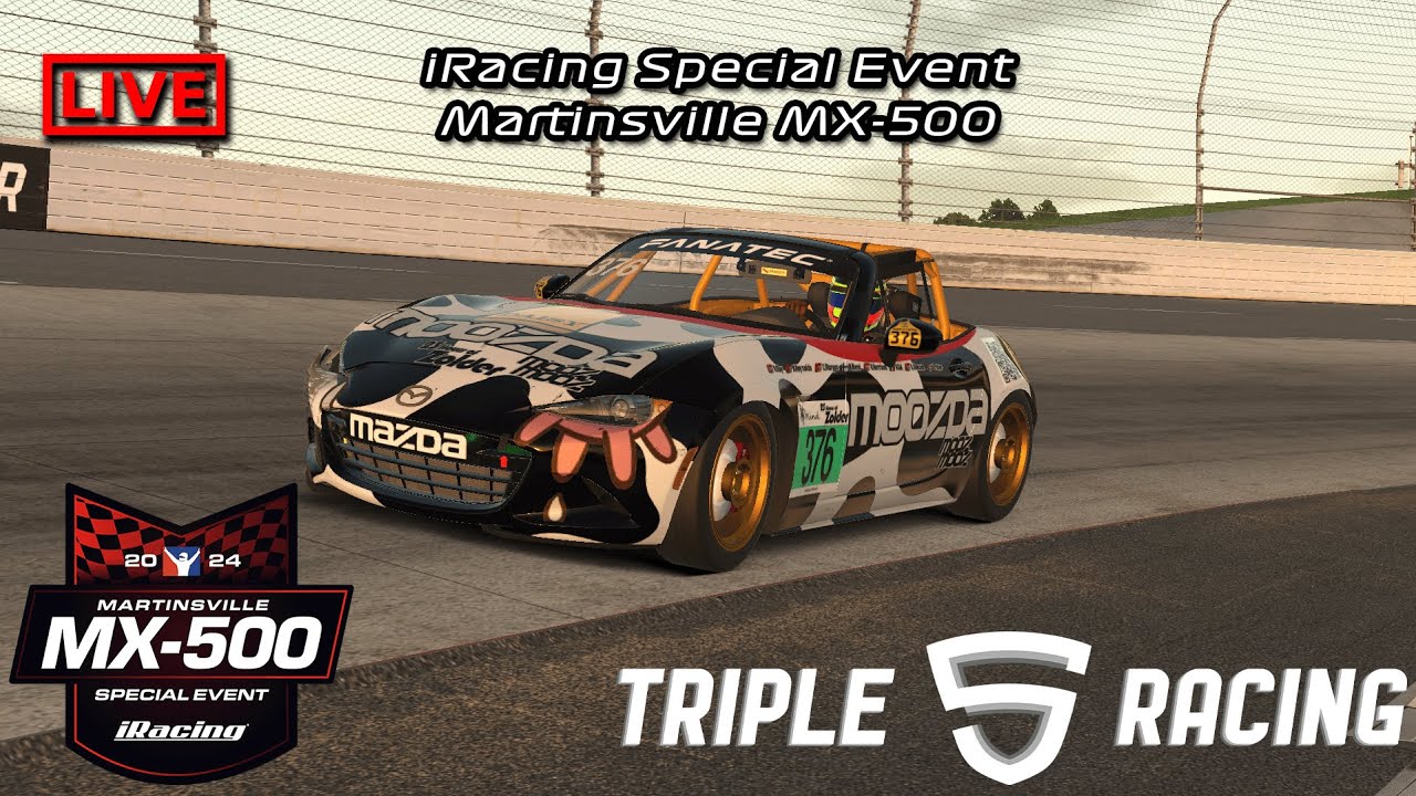 2024 iRacing Special Event | Martinsville MX-500 - YouTube
