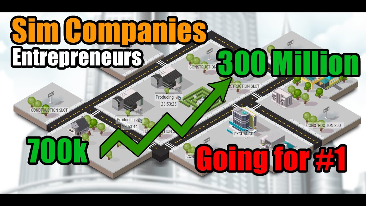 I'm GOING to be #1 in Sim Companies: here is how. - YouTube