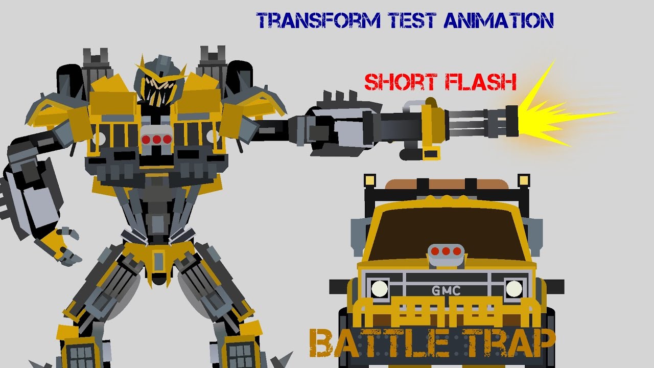 Battletrap Animation Transform test Short Flash - YouTube