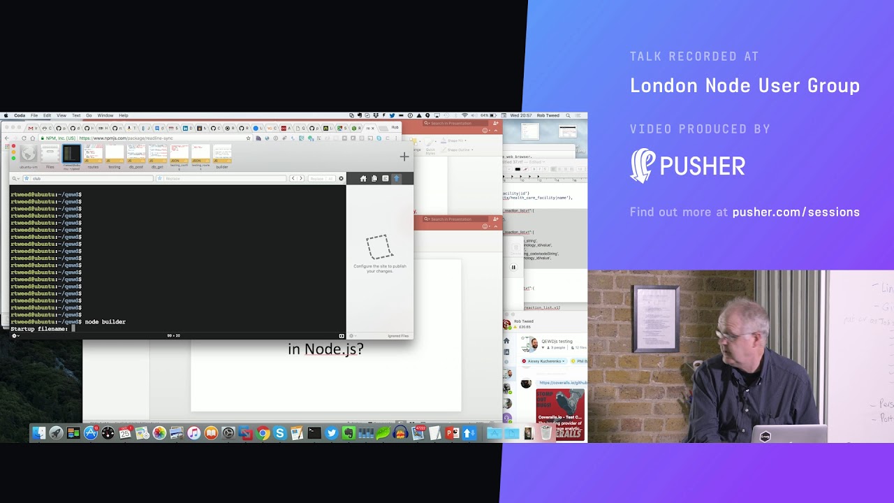 Ever Written Command Line Scripts in Node.js - Lighting Talk - Rob ...