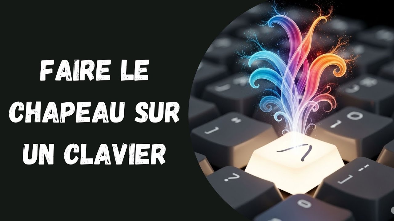 Comment faire le chapeau sur un clavier - YouTube