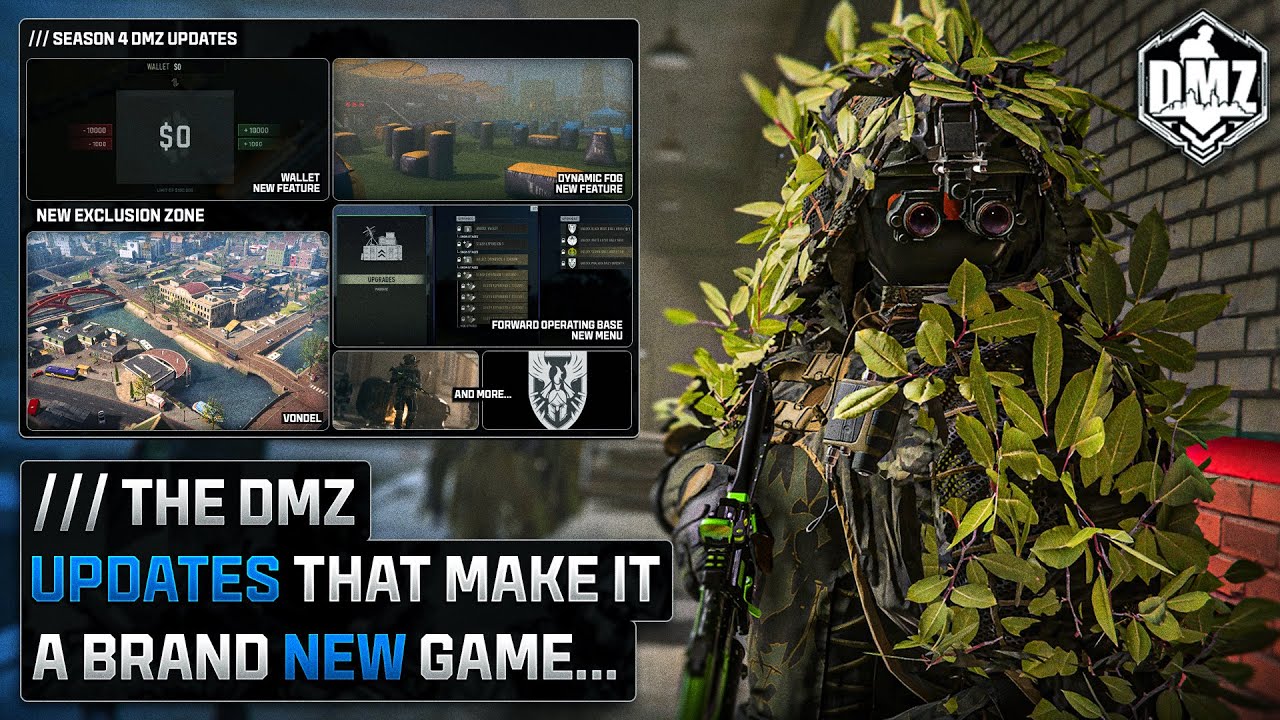 NO WAY! Everything You Wanted is Coming to Season 4… (NEW DMZ Wallet ...