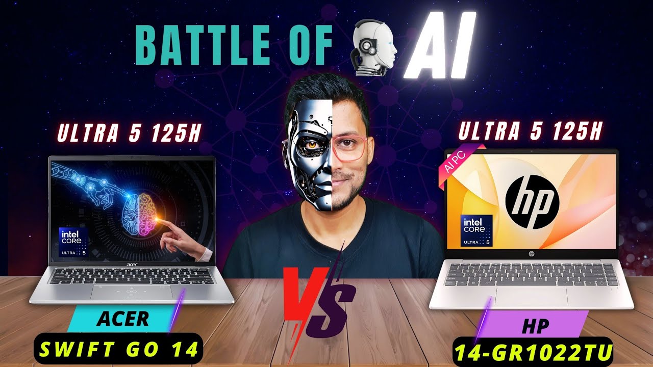 Acer Swift Go 14 Vs HP 14 gr1022TU🔥The Ultimate AI Laptop Comparison!🔥 ...