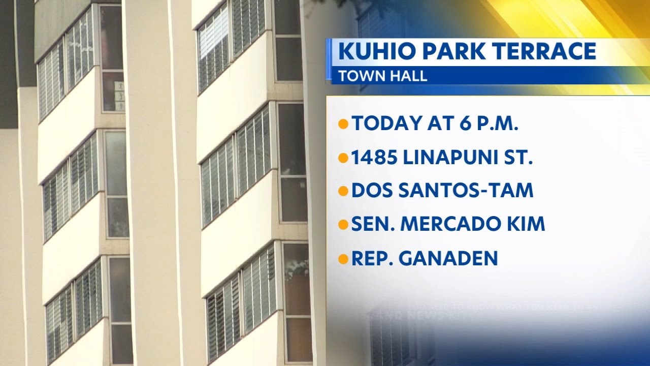 Hawaii lawmakers to host community meeting at Kuhio Park Terrace - YouTube