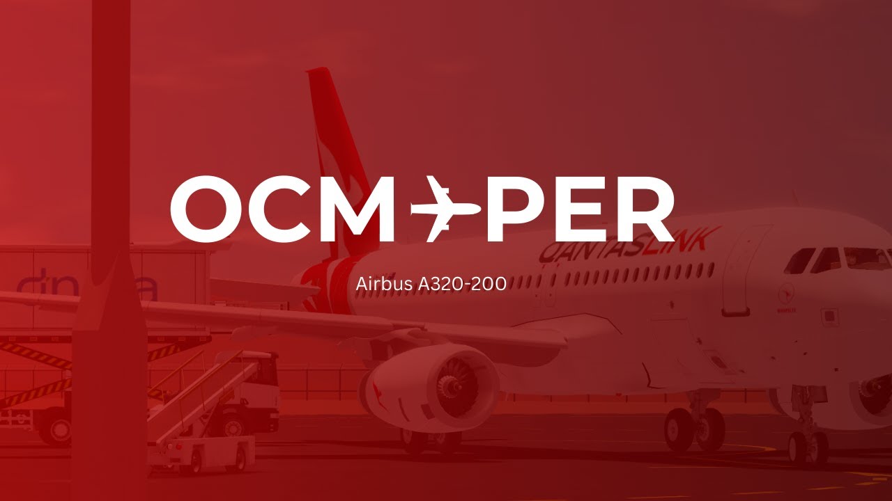 QantasLink | Airbus A320-200 | OCM - PER | Ground Crew - YouTube
